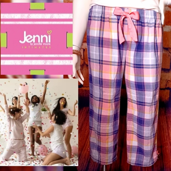 Jenni | Intimates & Sleepwear | Jenni By Jennifer Moore Plaid Capri ...